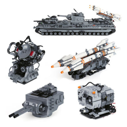 KV-VI Behemoth Russian Tank - 3663 Pieces - BrickArmyToys