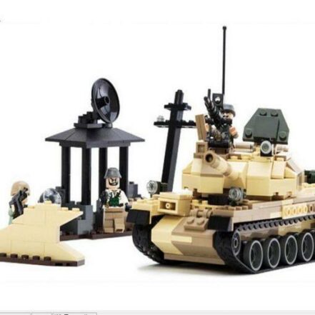 T-62 Soviet Main Battle Tank - 372 Pieces - BrickArmyToys