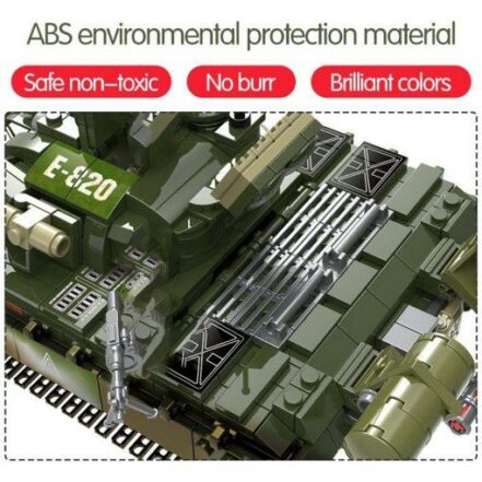 T-72 Main Battle Tank - "Nuclear Crisis" Playset - 1028 Pieces ...