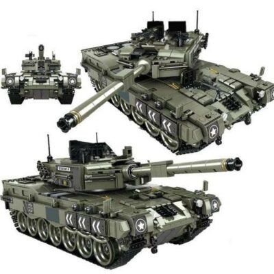 Leopard Tank Brick Army Models - BrickArmyToys
