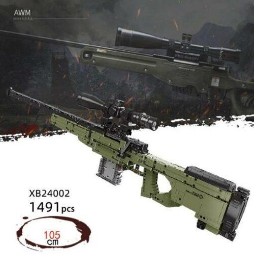 105cm AWM Sniper Rifle - 1491 Pieces - BrickArmyToys