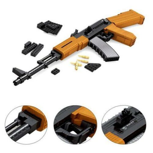 AK-47 Assault Rifle - 617 Pieces - BrickArmyToys