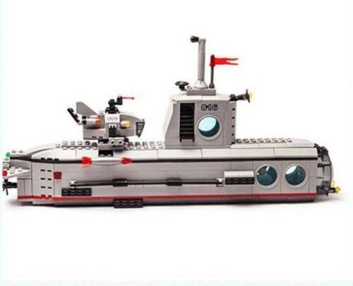 Mini Submarine 2 in 1 - 382 Pieces - BrickArmyToys
