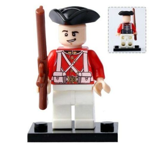 Napoleonic Soldiers 8 Minifigures Pack with Muskets - BrickArmyToys