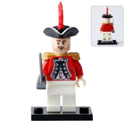Napoleonic Soldiers 8 Minifigures Pack with Muskets - BrickArmyToys