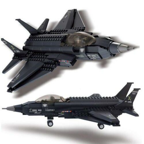 Small Lockheed Martin F-35 Lightning II - 252 Pieces - BrickArmyToys