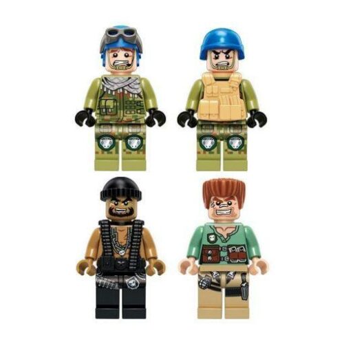 United Nations Peacekeeping Hummer - 452 Pieces - BrickArmyToys