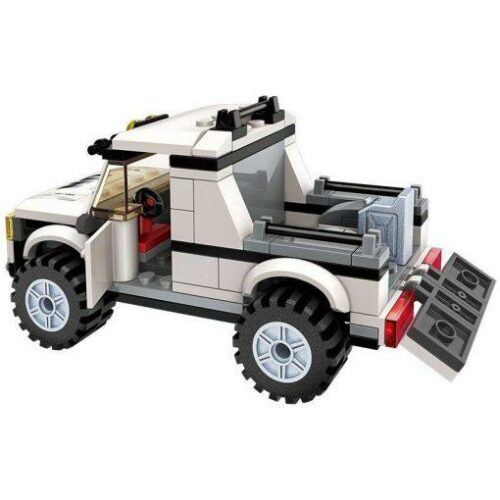 United Nations Peacekeeping Jeep - 128 Pieces - BrickArmyToys