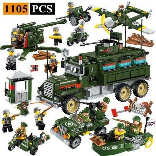 Lego World War 2 Playsets - BrickArmyToys