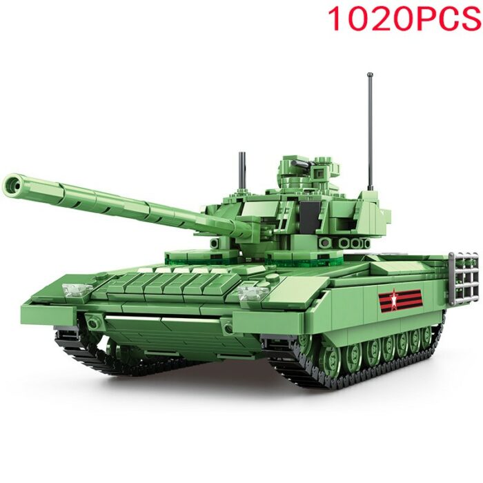 Russian T-14 Armata Main Battle Tank - 1020 Pieces - BrickArmyToys