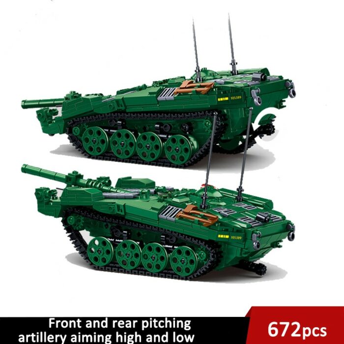Swedish Stridsvagn 103 (Strv 103) Main Battle Tank - 692 Pieces ...