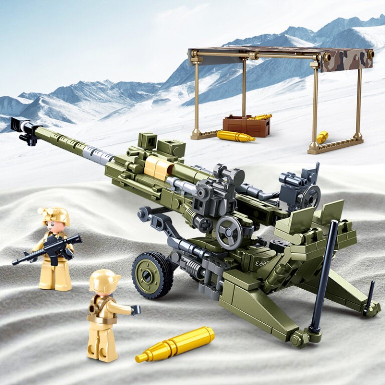 US M777 Howitzer - 258 Pieces - BrickArmyToys