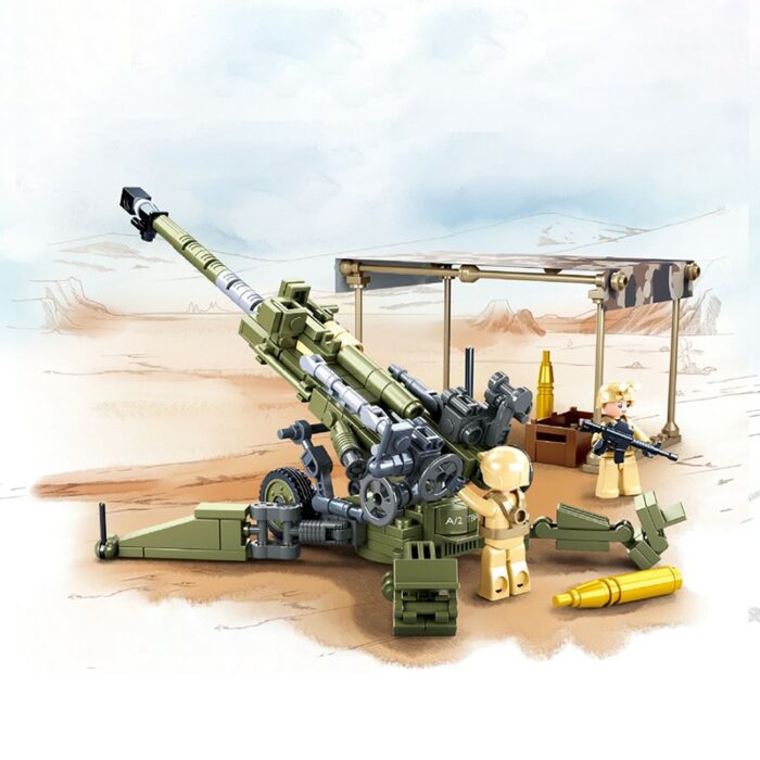 US M777 Howitzer - 258 Pieces - BrickArmyToys