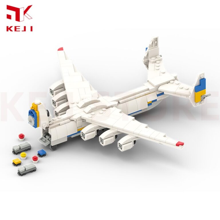 MOC Antonov AN-225 Mriya - 482 Pieces - BrickArmyToys