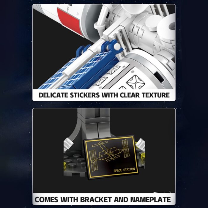 International Space Station (ISS) Small Version - 371 Pieces ...