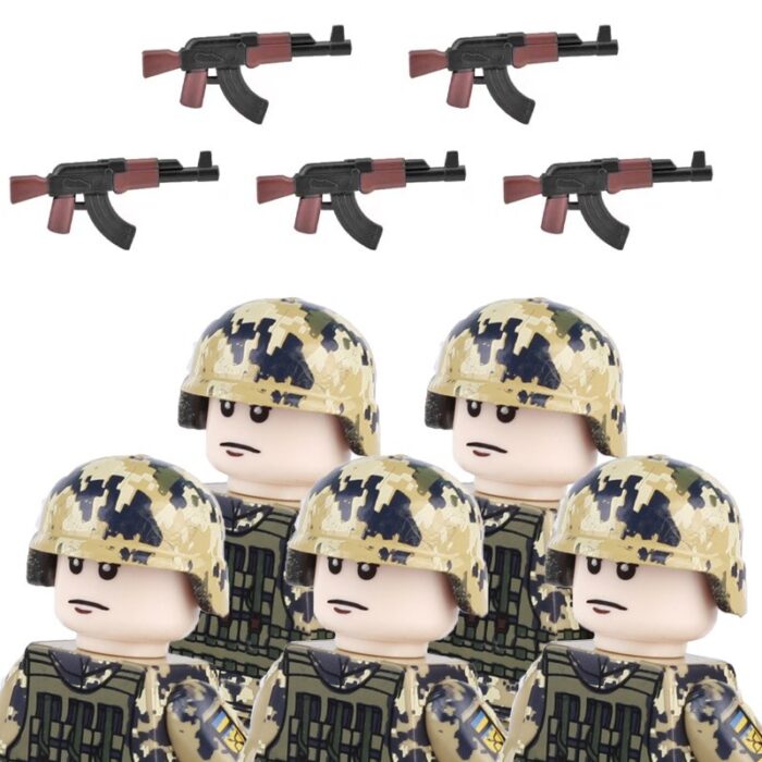 Modern Ukrainian Soldiers - Armed Forces of Ukraine (ZSU) - BrickArmyToys