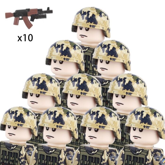 Modern Ukrainian Soldiers - Armed Forces of Ukraine (ZSU) - BrickArmyToys