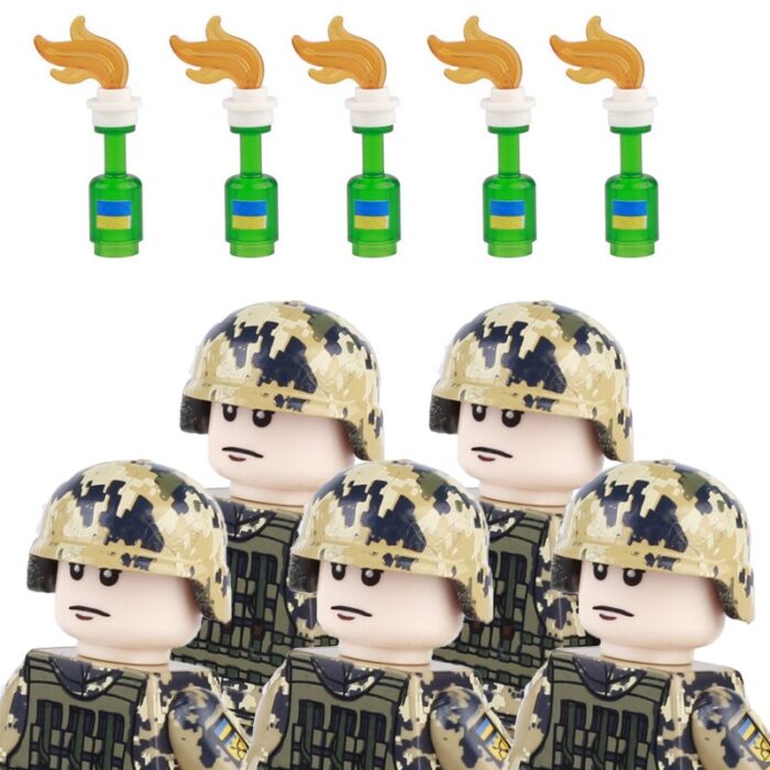 Modern Ukrainian Soldiers - Armed Forces of Ukraine (ZSU) - BrickArmyToys