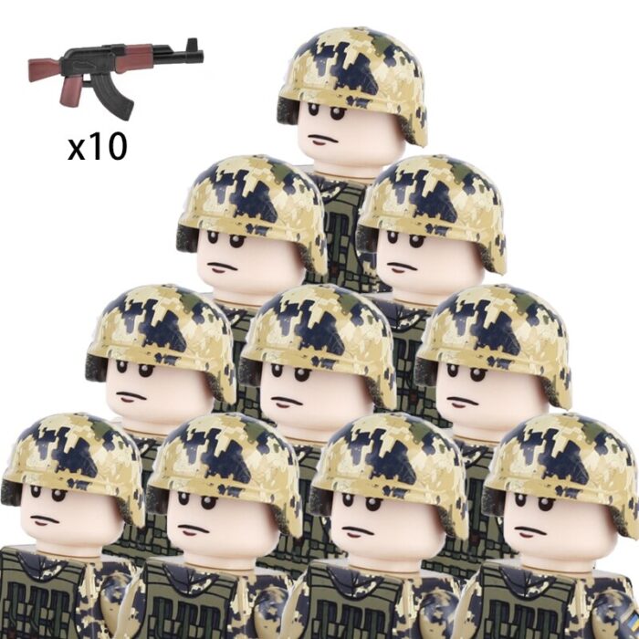 Modern Ukrainian Soldiers - Armed Forces of Ukraine (ZSU) - BrickArmyToys