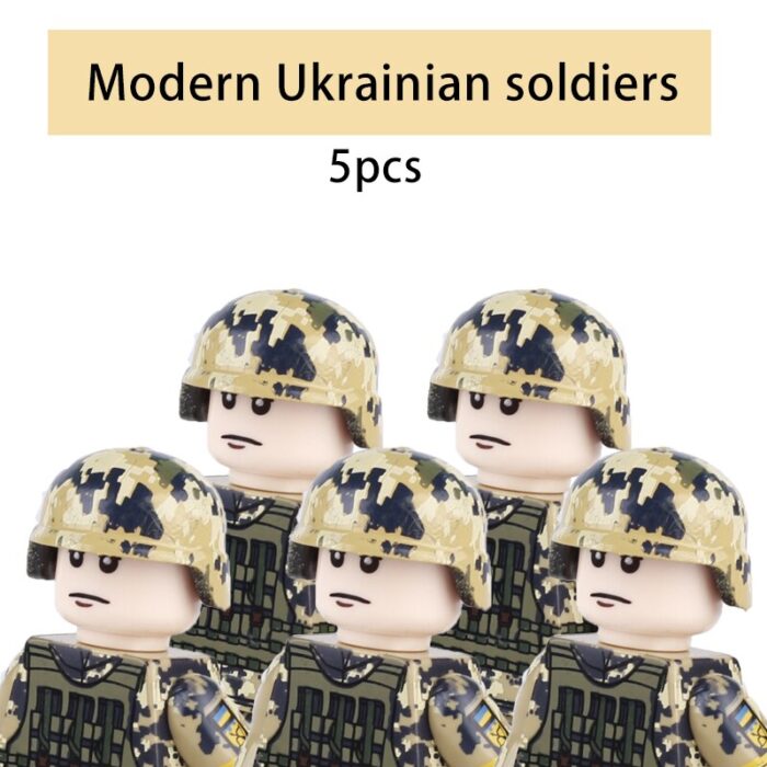 Modern Ukrainian Soldiers - Armed Forces of Ukraine (ZSU) - BrickArmyToys