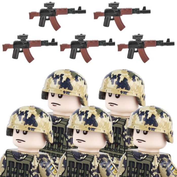 Modern Ukrainian Soldiers - Armed Forces of Ukraine (ZSU) - BrickArmyToys