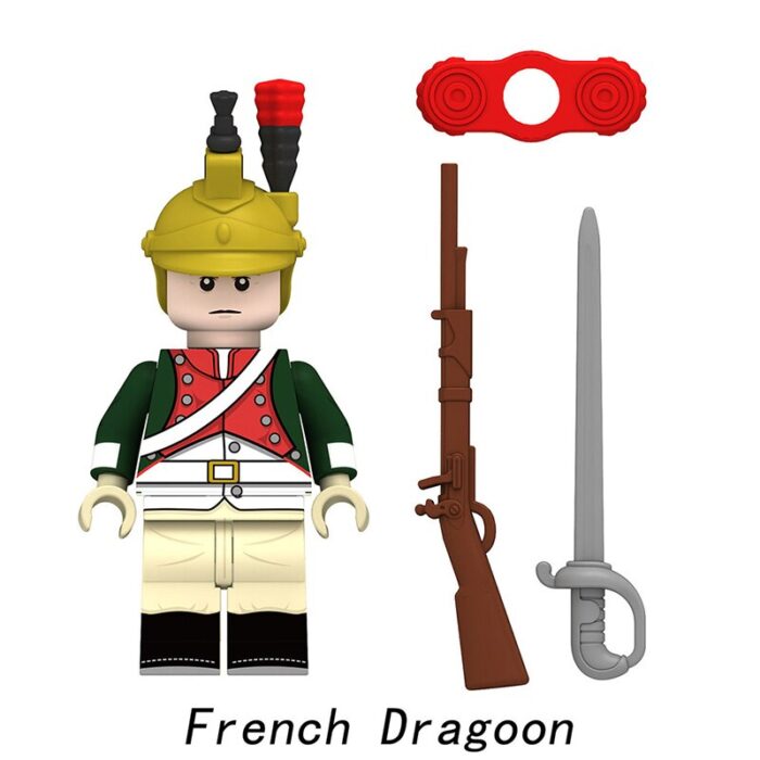 Napoleonic Soldiers - 4 Types - BrickArmyToys