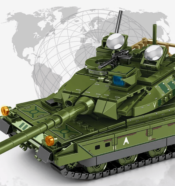 Japanese Type 10 Main Battle Tank - 806 Pieces - BrickArmyToys