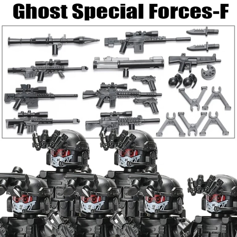 MOC COD Ghost Task Force - BrickArmyToys