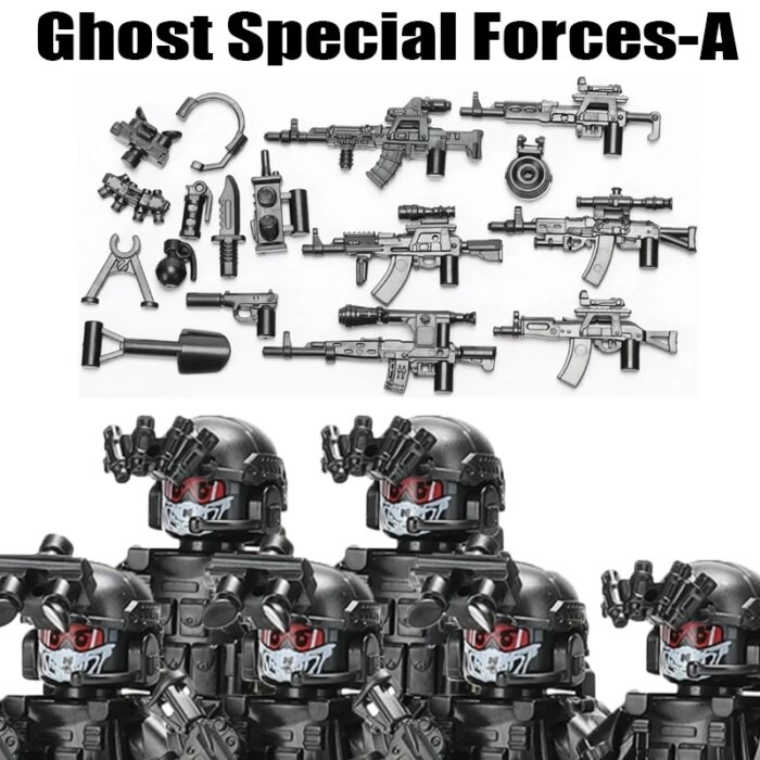 MOC COD Ghost Task Force - BrickArmyToys